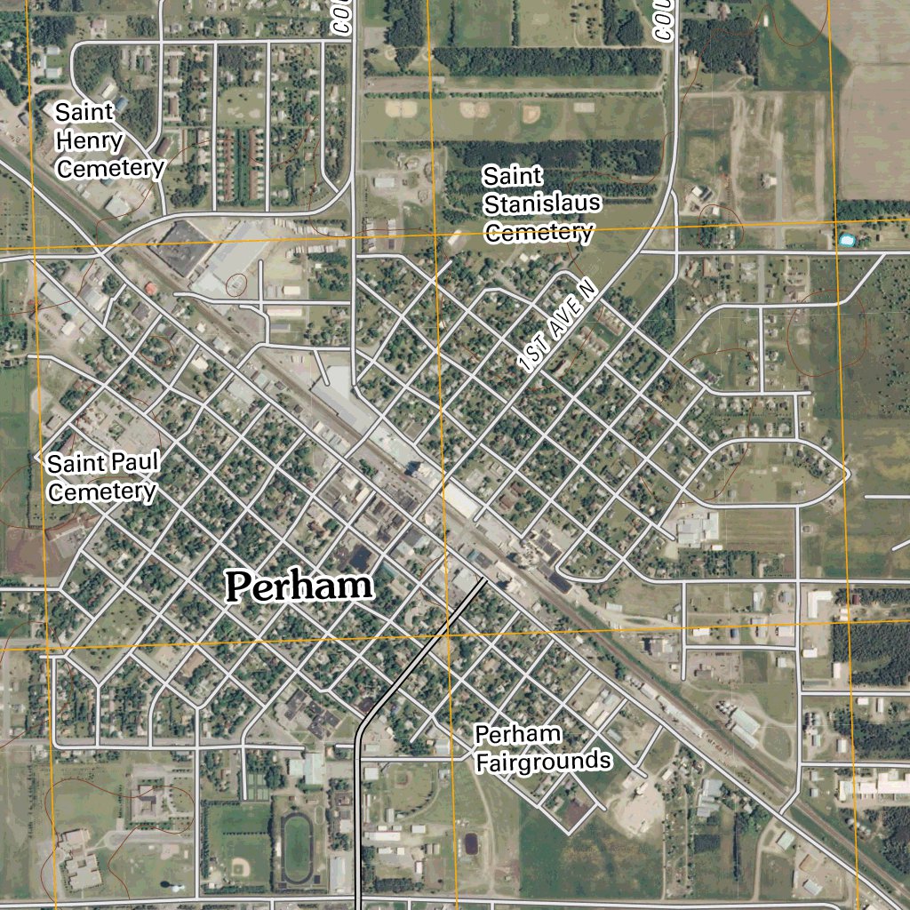 Perham, MN (2010, 24000-Scale) Map by United States Geological Survey ...