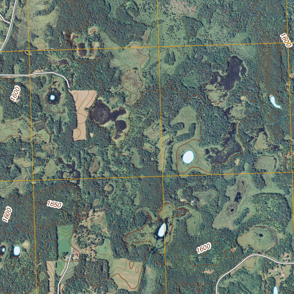 Ponsford, MN (2010, 24000-Scale) Map by United States Geological Survey ...