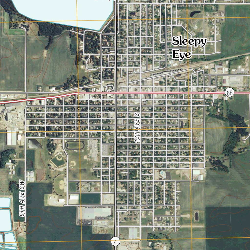Sleepy Eye, MN (2010, 24000-Scale) Map by United States Geological ...