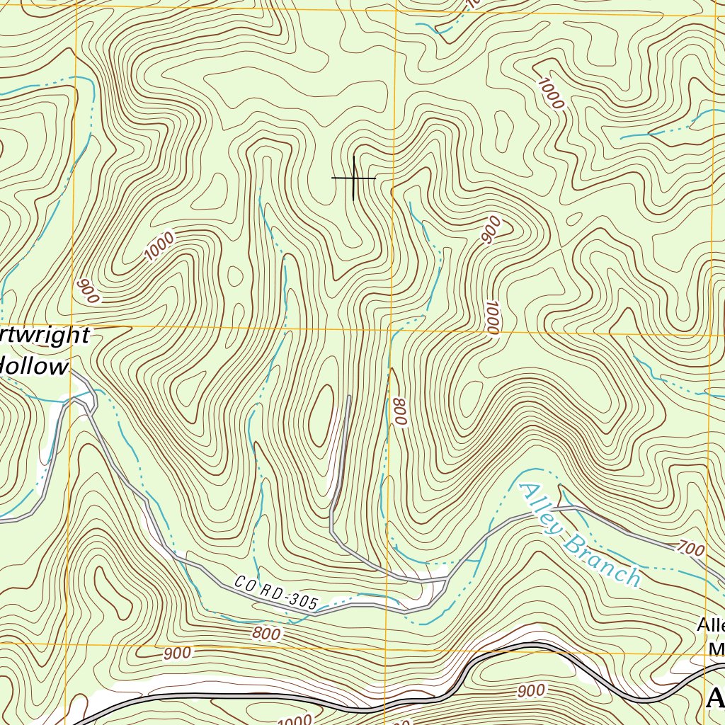 Alley Spring, MO (2011, 24000-Scale) Map by United States Geological ...