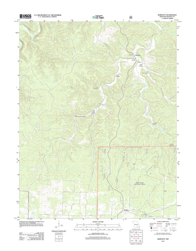 Bartlett, MO (2011, 24000-Scale) Map by United States Geological Survey ...