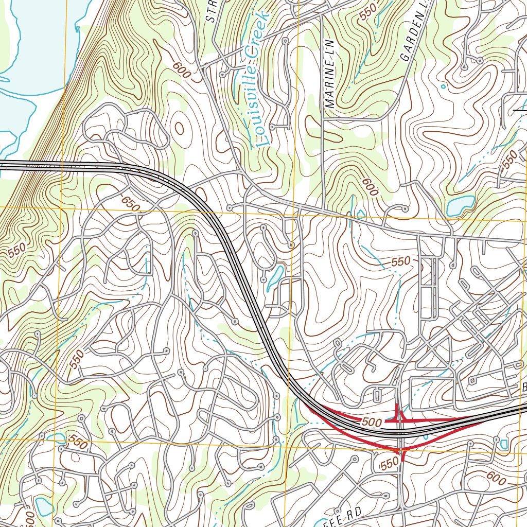 Creve Coeur, MO (2012, 24000-Scale) Map by United States Geological ...