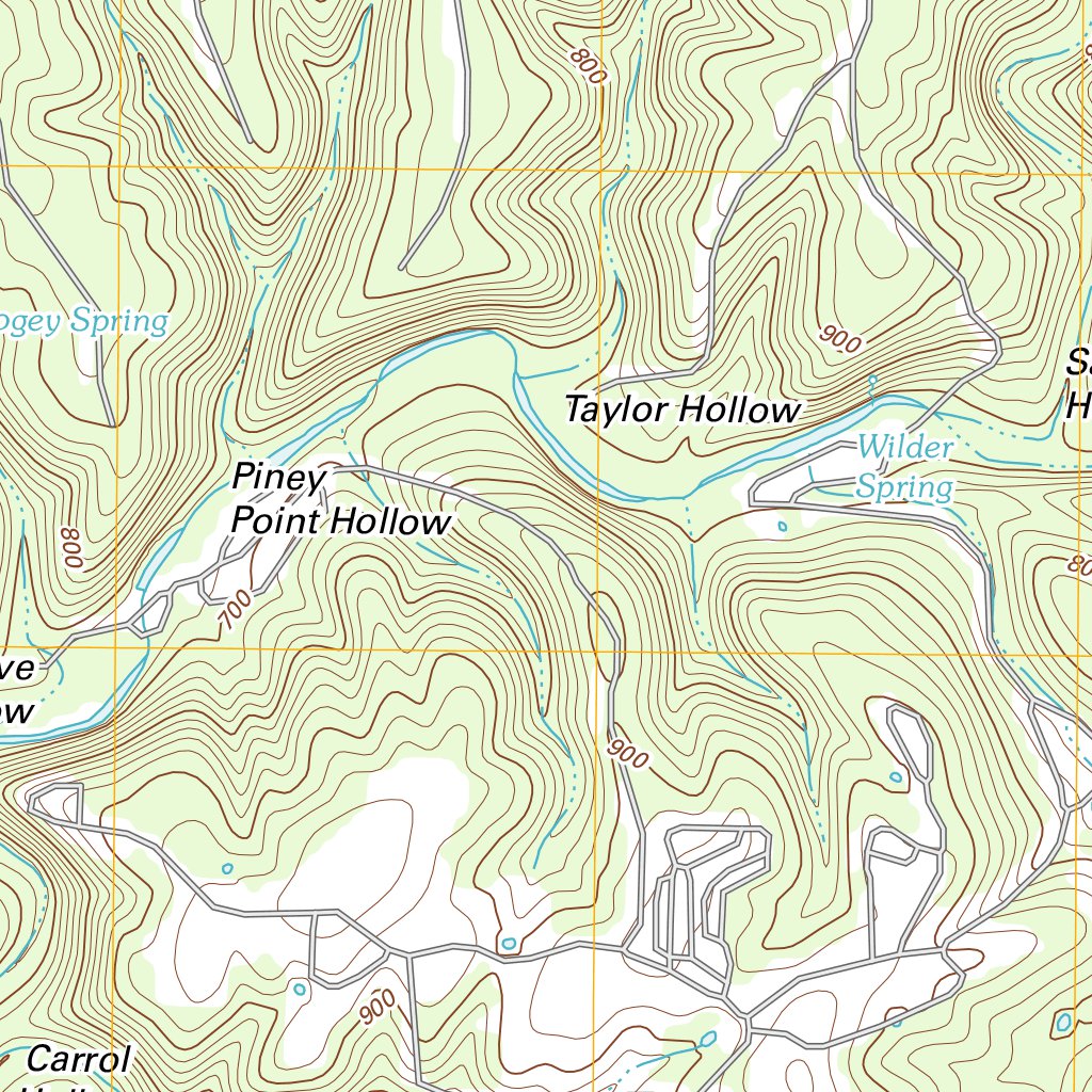 Cureall NW, MO (2012, 24000-Scale) Map by United States Geological ...