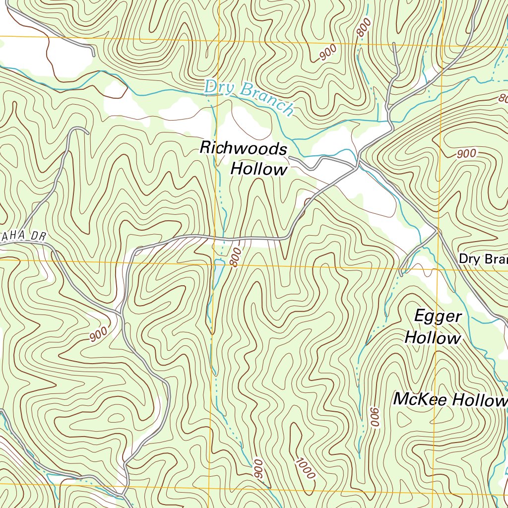 Cyclone Hollow, MO (2012, 24000-Scale) Map by United States Geological ...