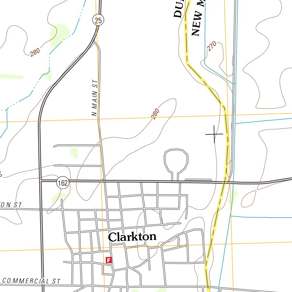 Gideon, MO (2012, 24000-Scale) Map by United States Geological Survey ...