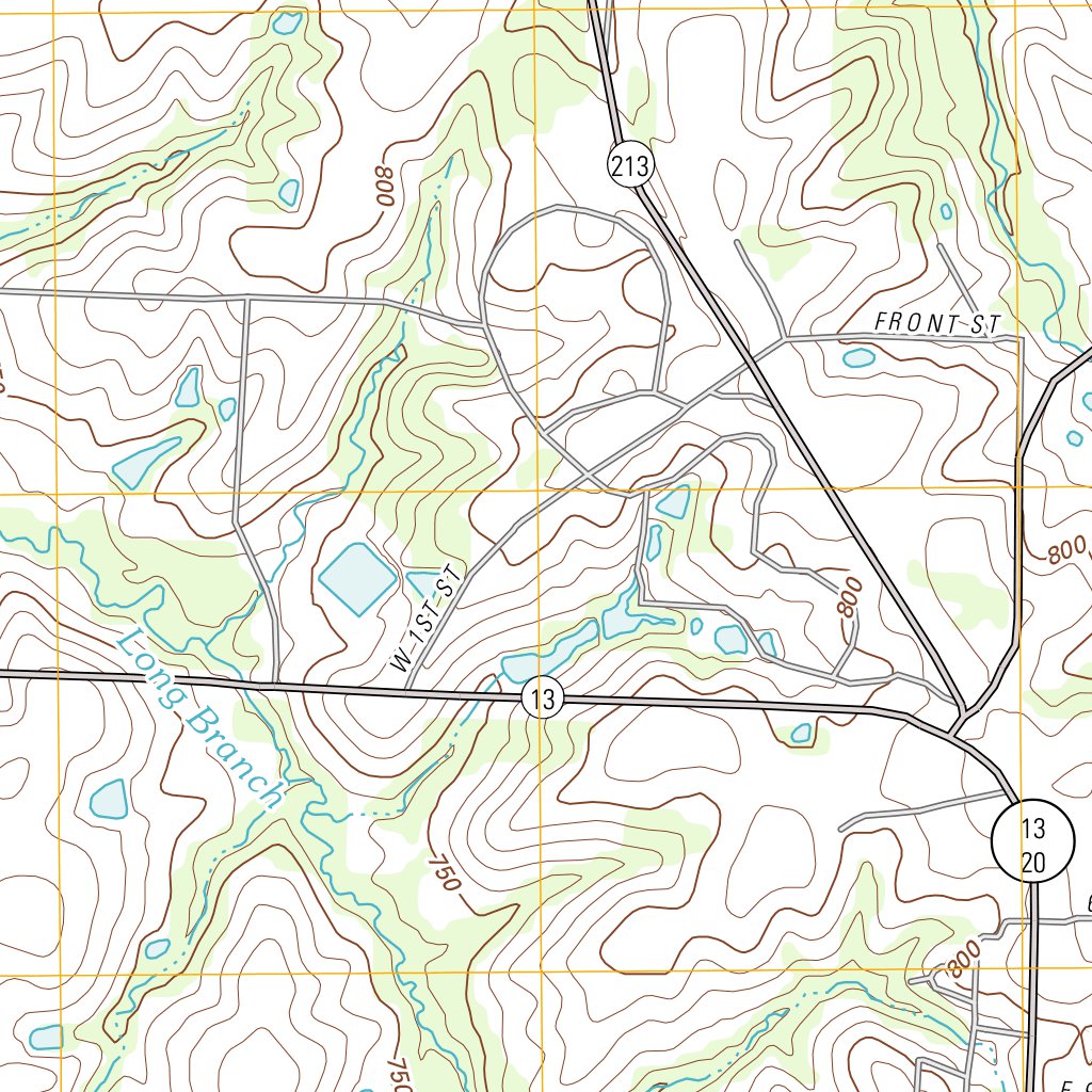 Higginsville, MO (2012, 24000-Scale) Map by United States Geological ...