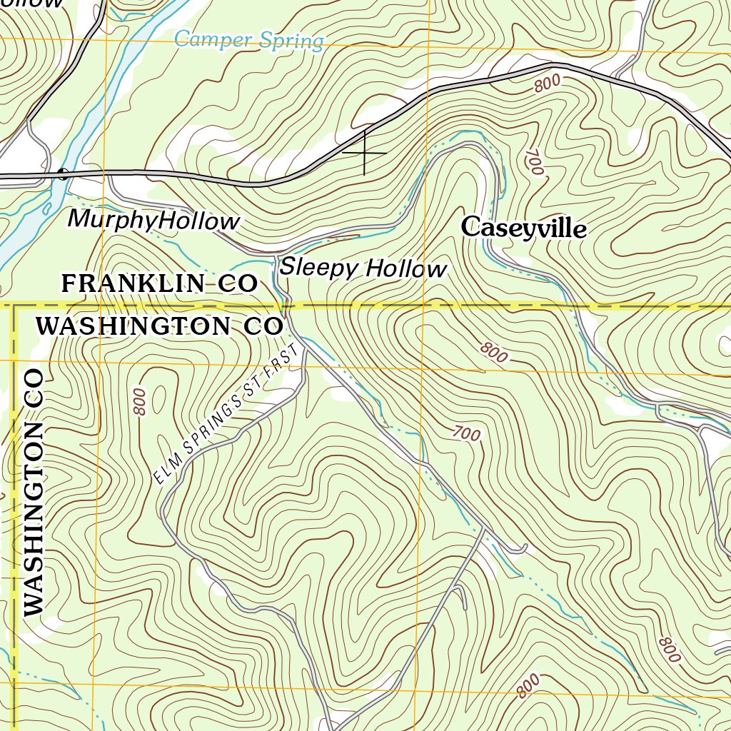 Meramec State Park, MO (2012, 24000-Scale) Map by United States ...