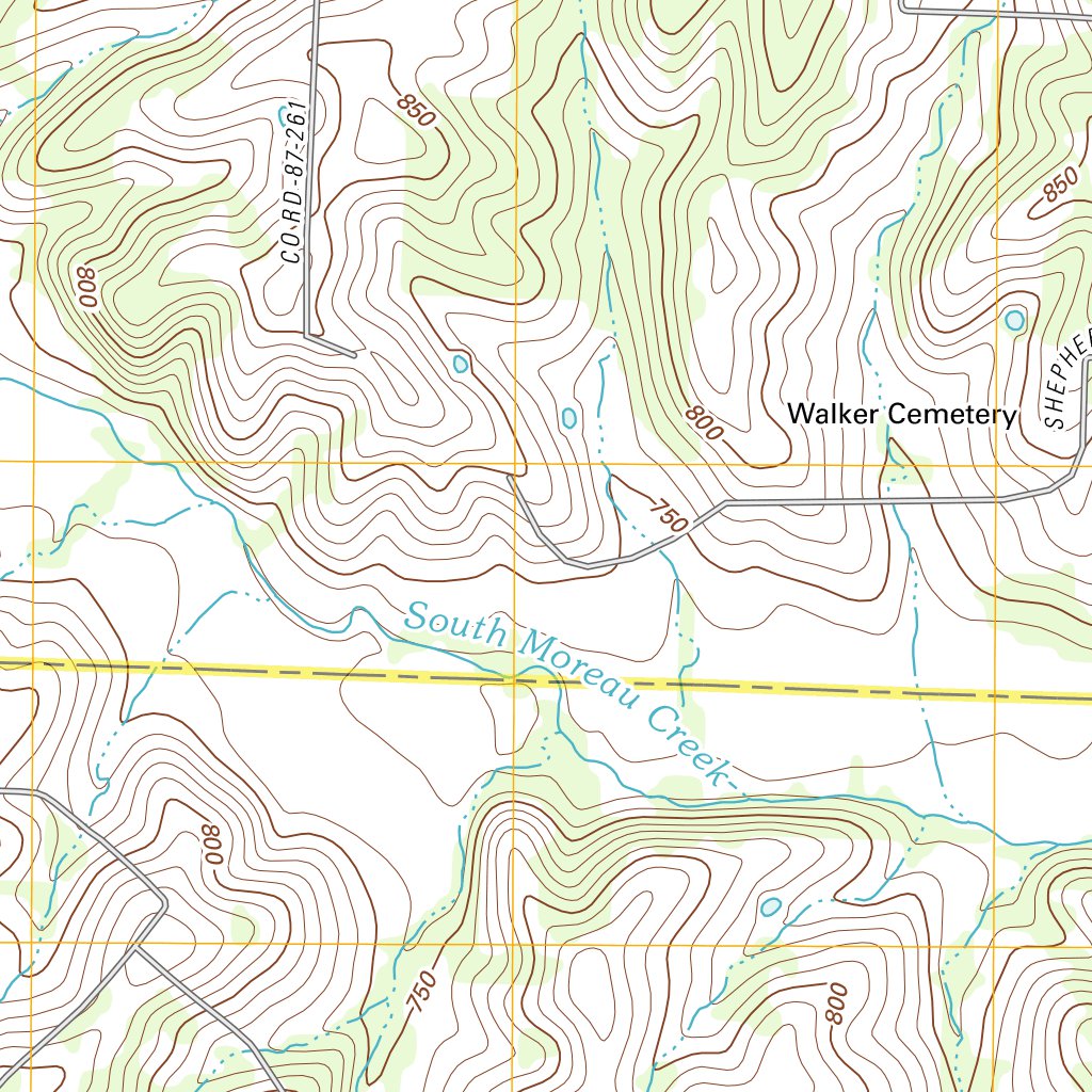 Olean, MO (2011, 24000-Scale) Map by United States Geological Survey ...