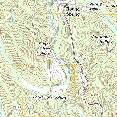 Round Spring, MO (2011, 24000-Scale) Map by United States Geological ...