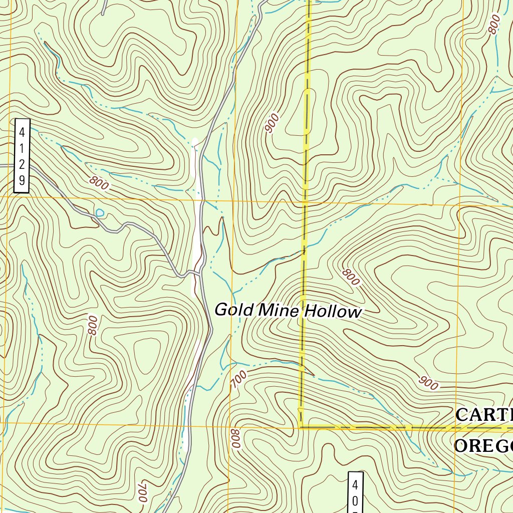 Wilderness, MO (2012, 24000-Scale) Map by United States Geological ...