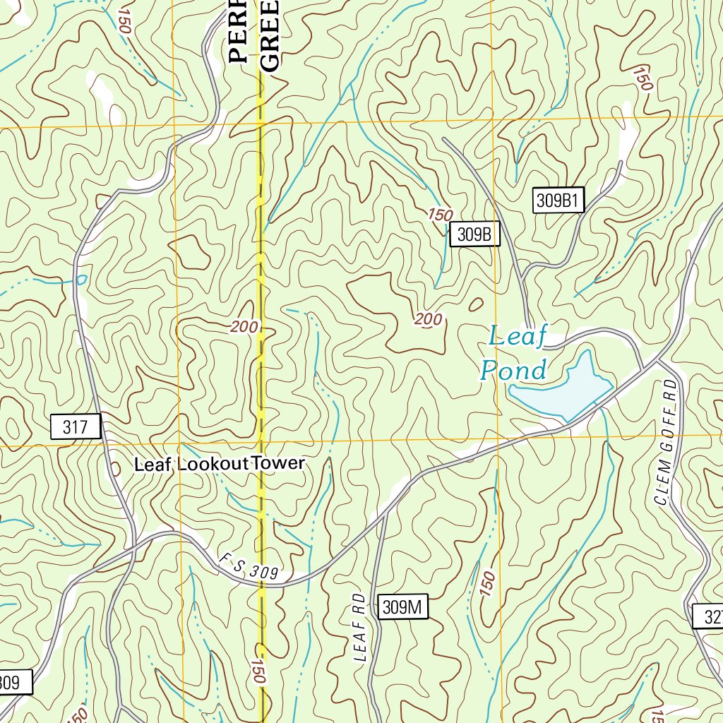 Mclain, MS (2012, 24000-Scale) Map by United States Geological Survey ...