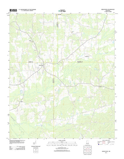Sebastopol, MS (2012, 24000-Scale) Map by United States Geological ...