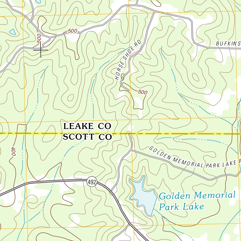 Walnut Grove, MS (2012, 24000-Scale) Map by United States Geological ...