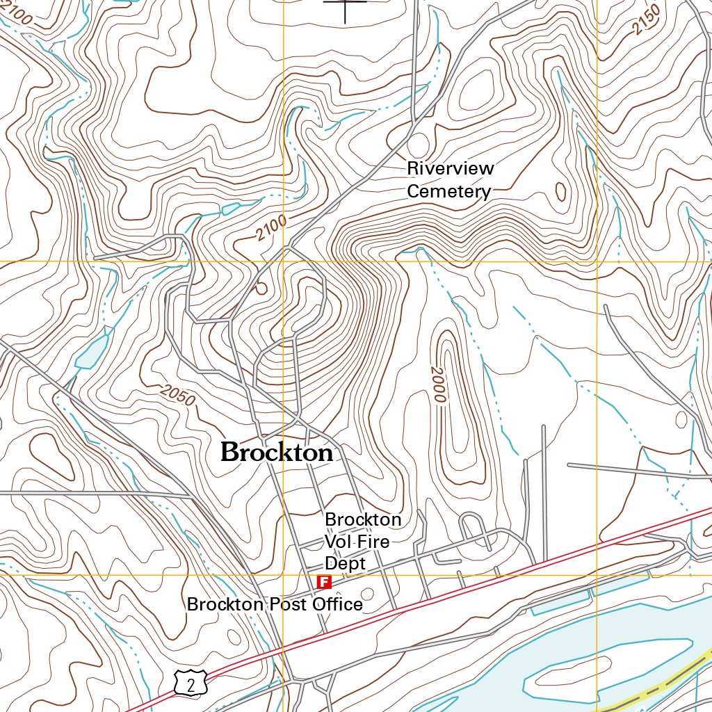 Brockton, MT (2011, 24000-Scale) Map by United States Geological Survey ...