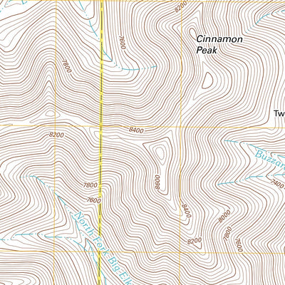 Cinnamon Peak, MT (2011, 24000-Scale) Map by United States Geological ...