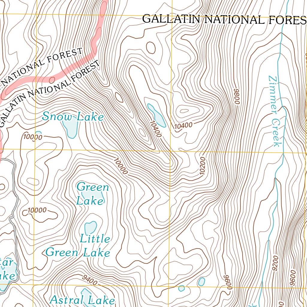 Cooke City, MT-WY (2011, 24000-Scale) Map by United States Geological ...
