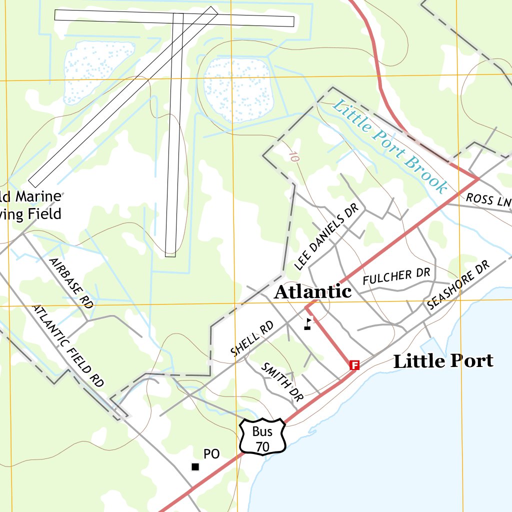 Atlantic, NC (2013, 24000-Scale) Map by United States Geological Survey ...