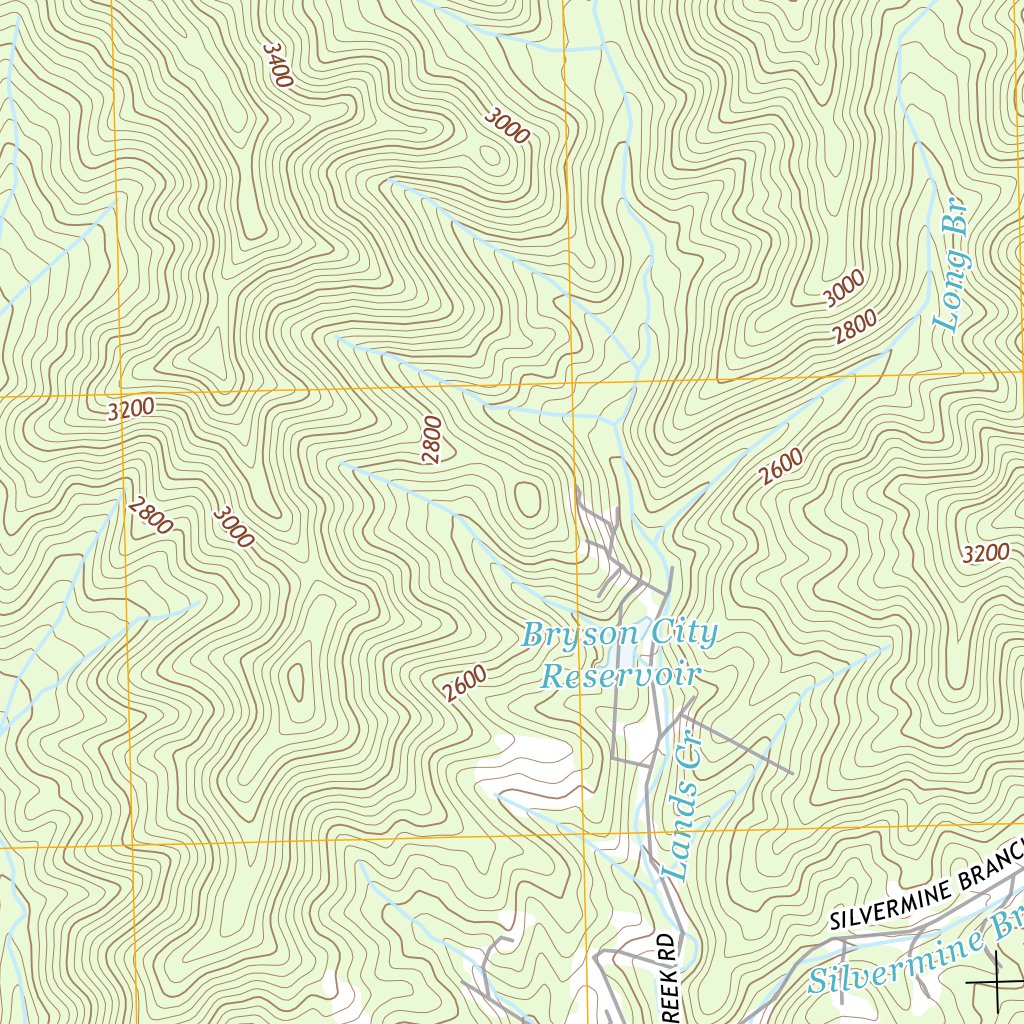Bryson City, NC (2013, 24000-Scale) Map by United States Geological ...