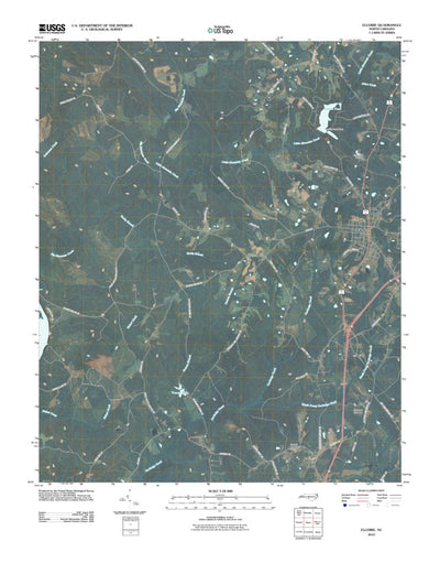 Ellerbe, NC (2010, 24000-Scale) Map by United States Geological Survey ...