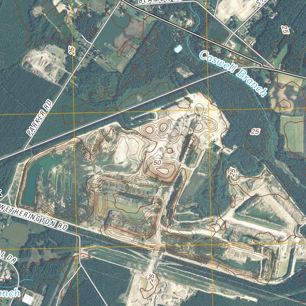 Jasper, NC (2010, 24000-Scale) Map by United States Geological Survey ...