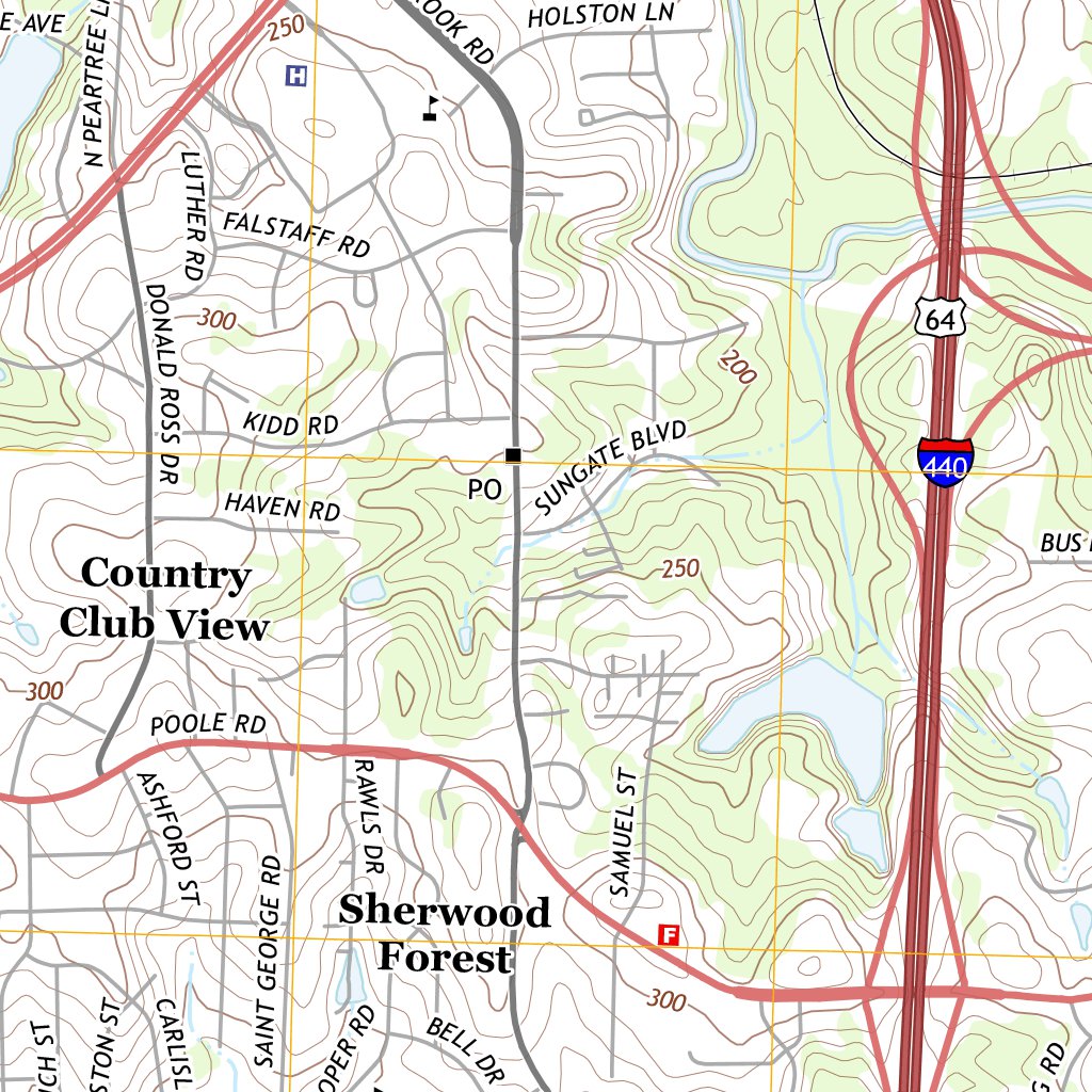 Raleigh East, NC (2013, 24000-Scale) Map by United States Geological ...