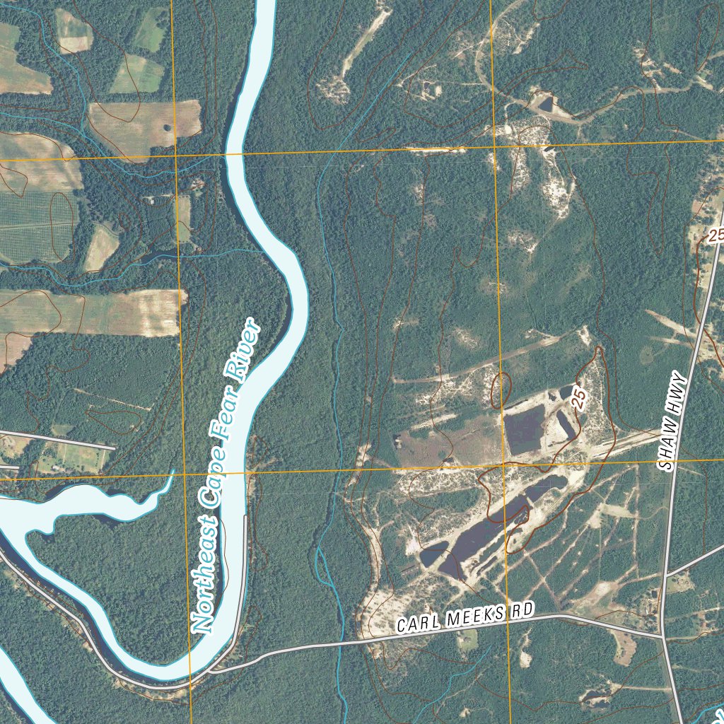 Stag Park, NC (2010, 24000-Scale) Map by United States Geological ...