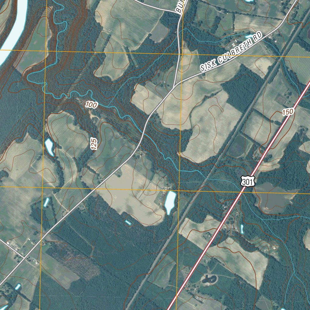 Wade, NC (2010, 24000-Scale) Map by United States Geological Survey ...