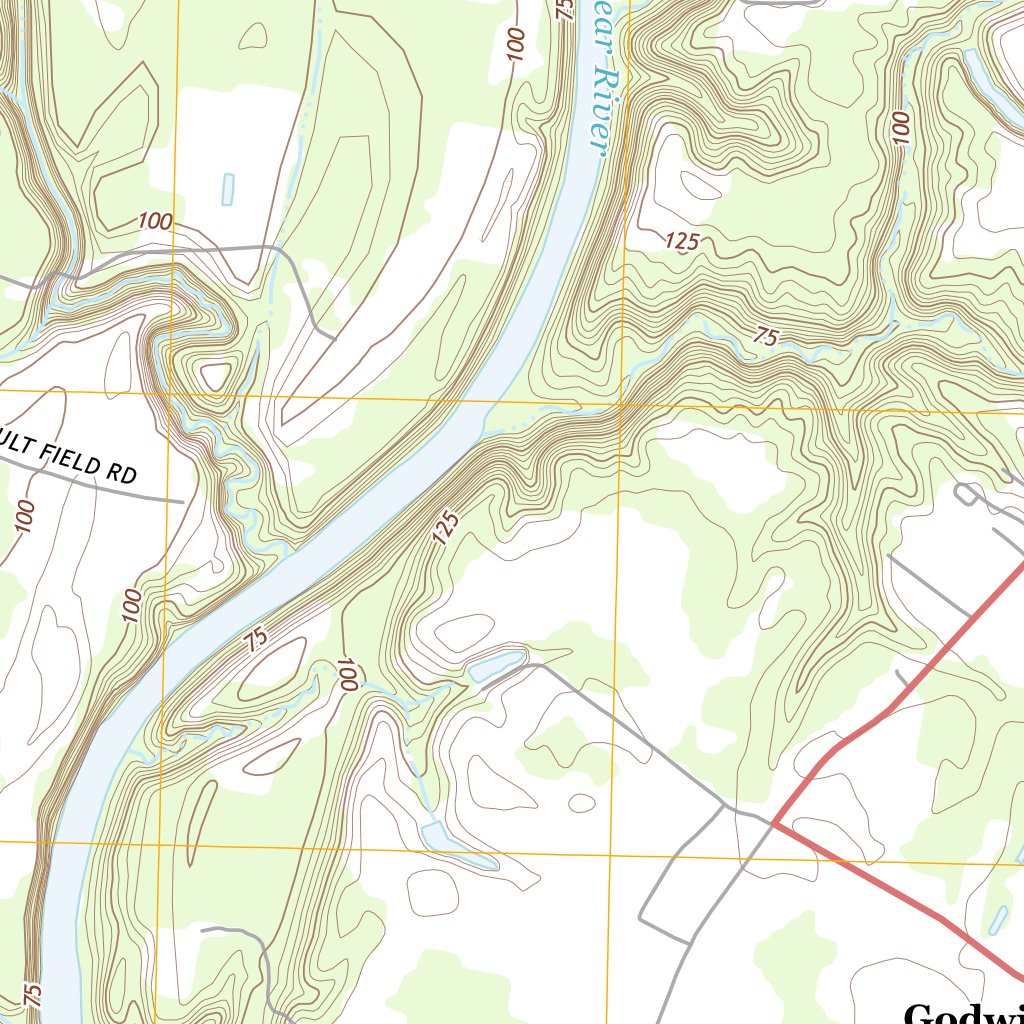 Wade, NC (2013, 24000-Scale) Map by United States Geological Survey ...
