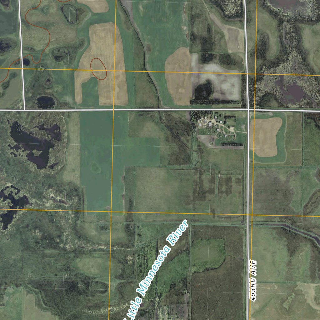 Claire City NW, ND-SD (2011, 24000-Scale) Map by United States ...