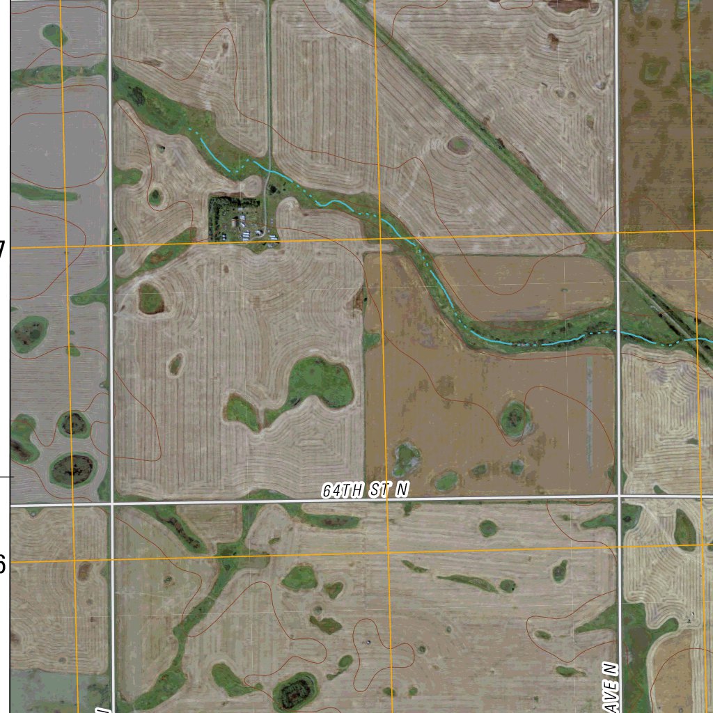 Granville SW, ND (2011, 24000-Scale) Map by United States Geological ...
