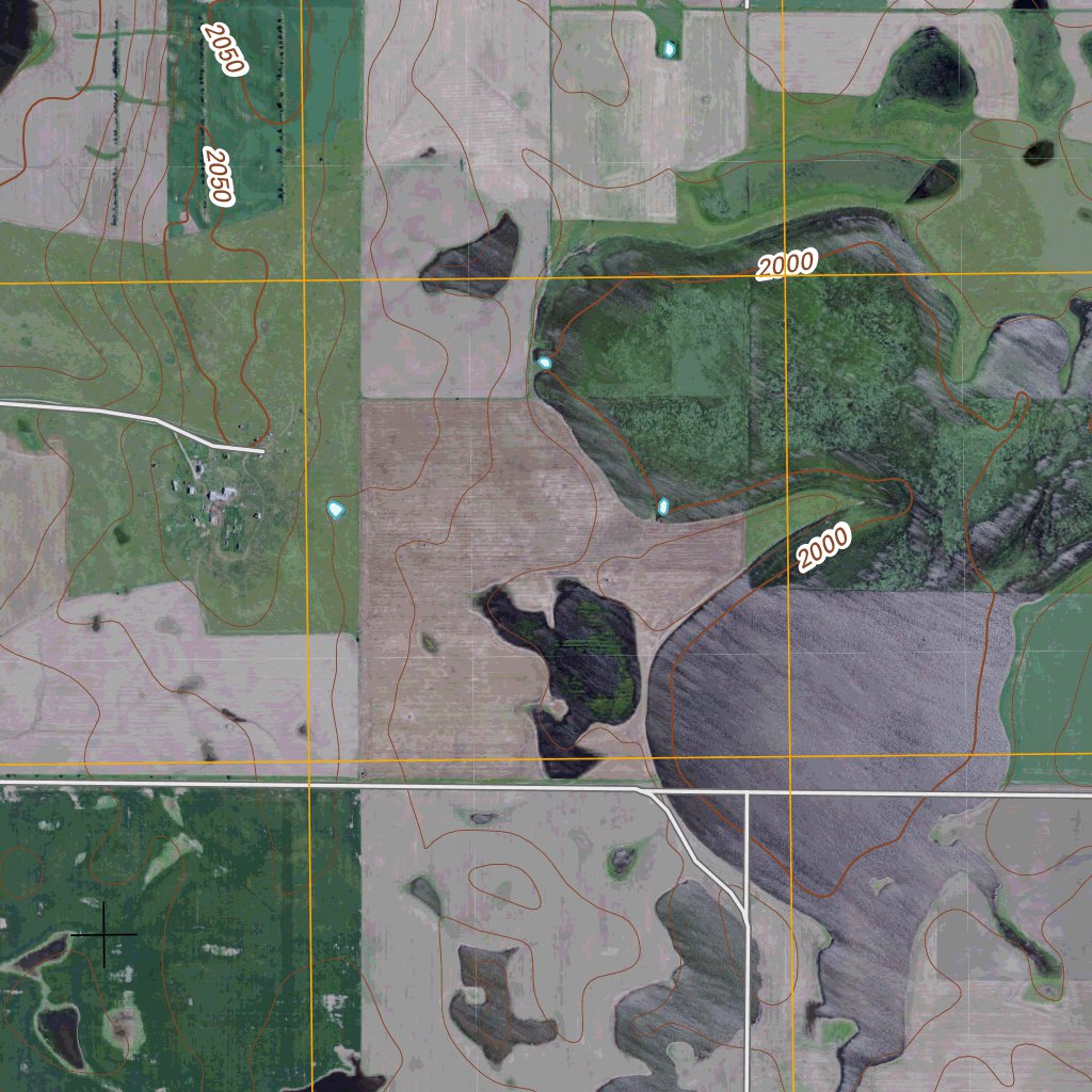 Hague SE, ND (2011, 24000-Scale) Map by United States Geological Survey ...