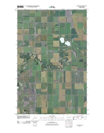 Oakwood, ND (2011, 24000-Scale) Map by United States Geological Survey ...
