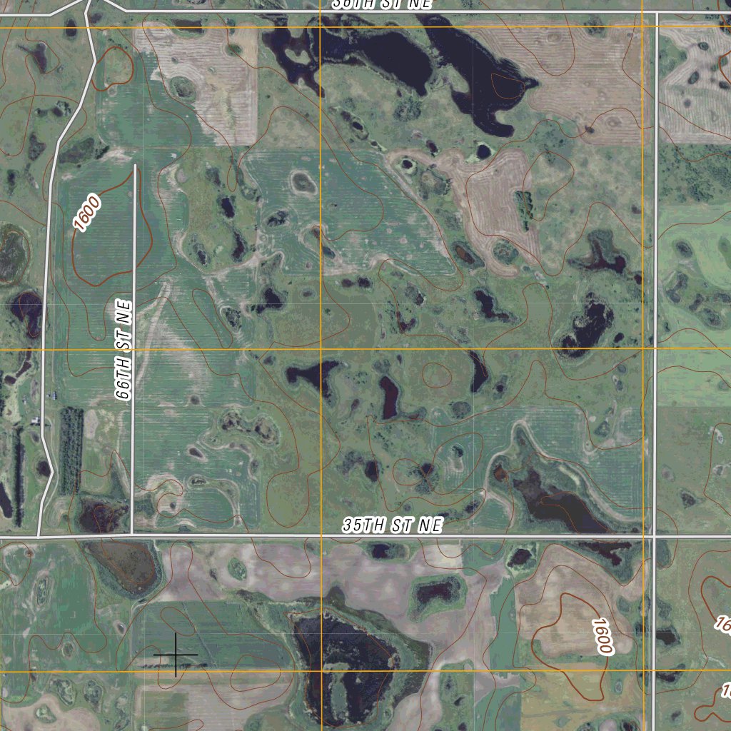 Oberon, ND (2011, 24000-Scale) Map by United States Geological Survey ...