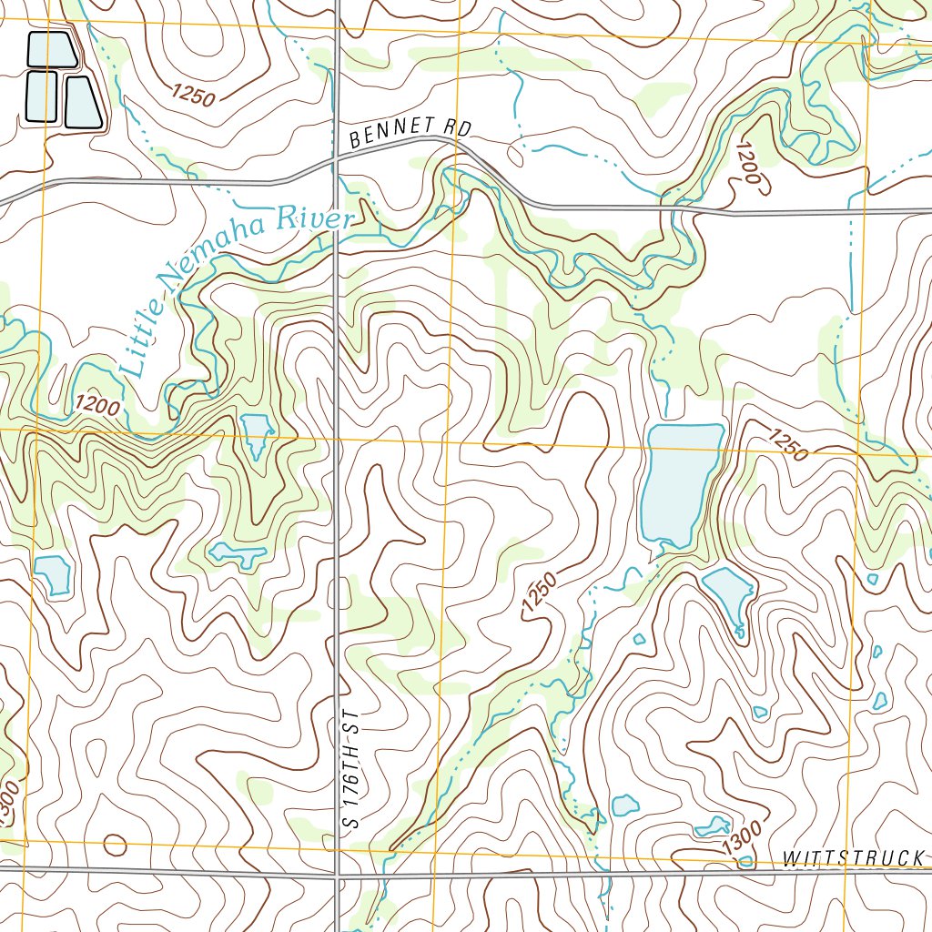 Palmyra, NE (2011, 24000-Scale) Map by United States Geological Survey ...