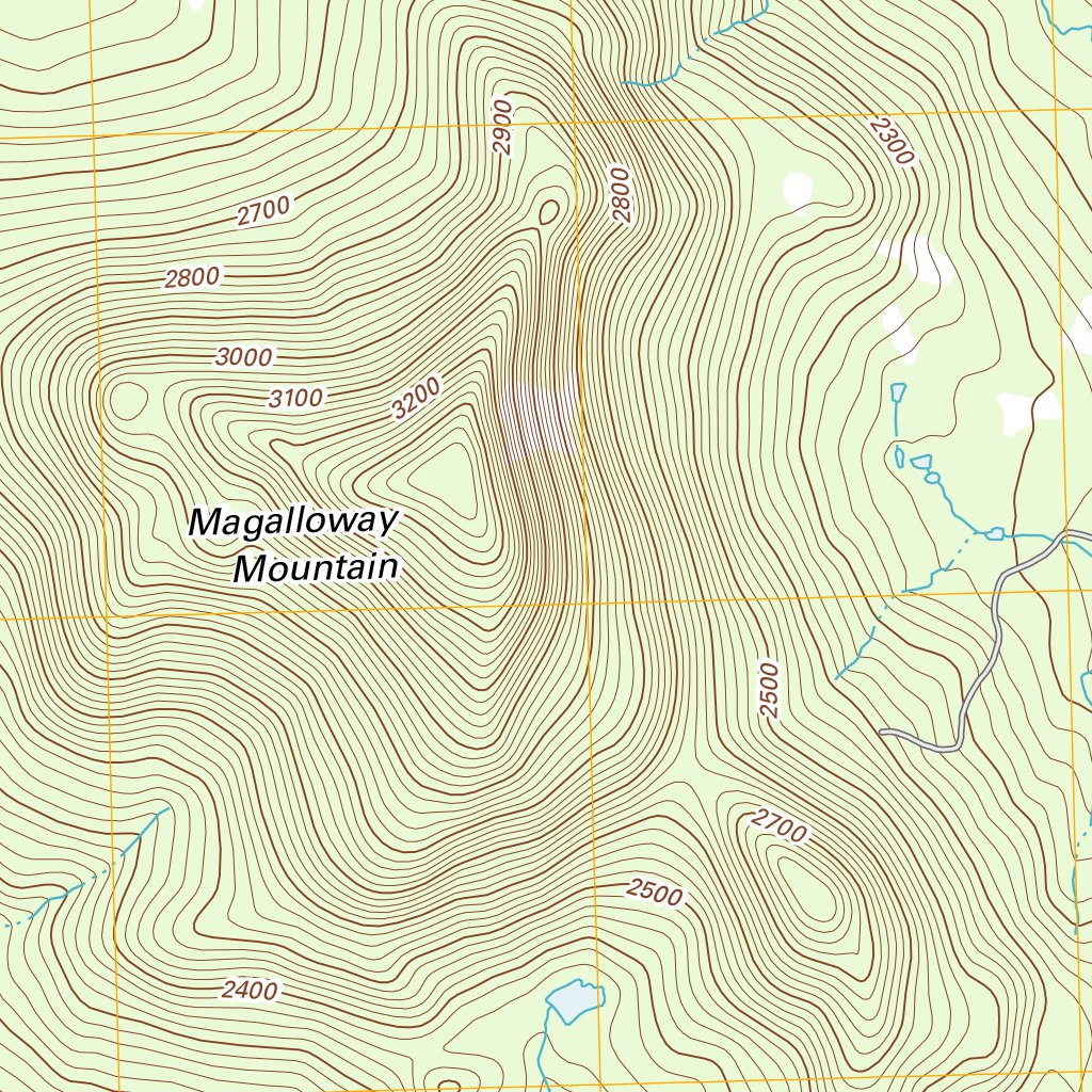 Magalloway Mountain, NH (2012, 24000-Scale) Map by United States ...