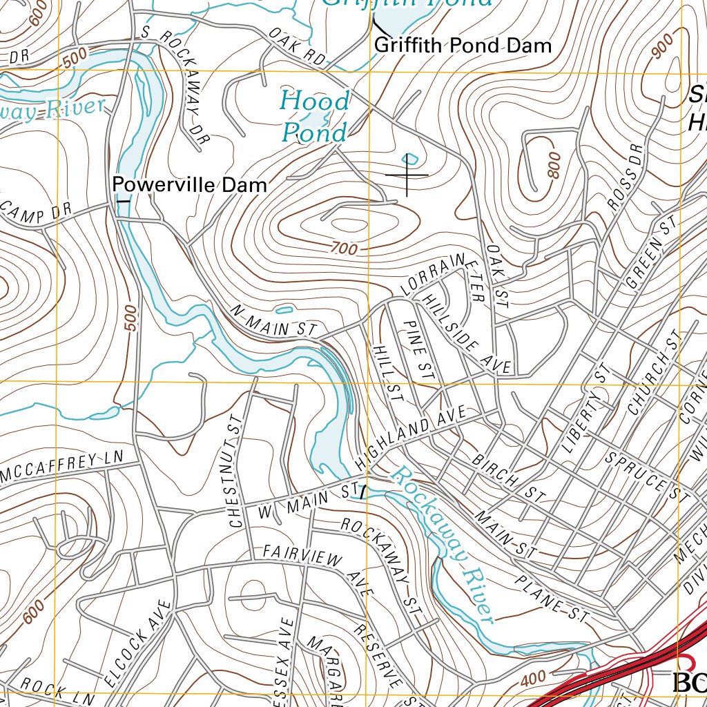 Boonton, NJ (2011, 24000-Scale) Map by United States Geological Survey ...