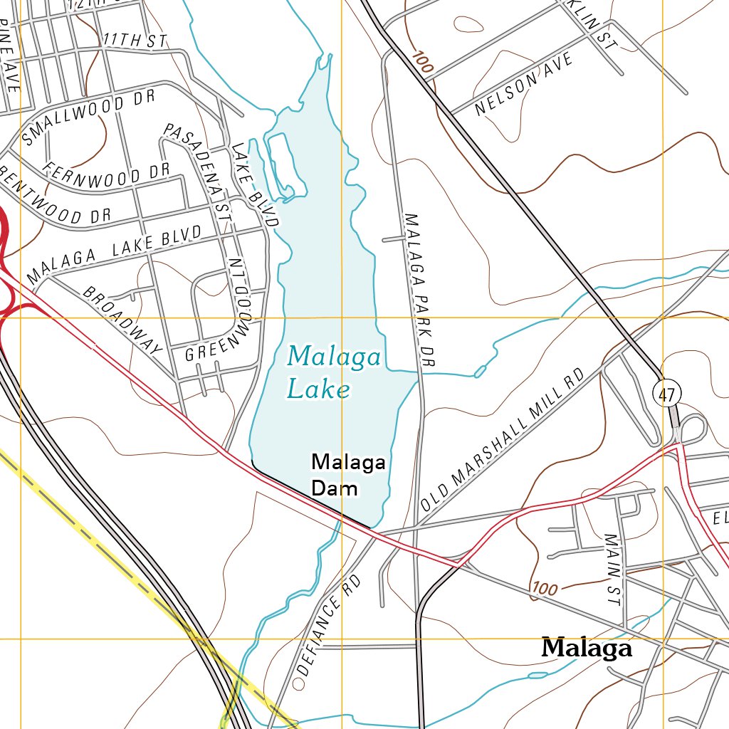 Newfield, NJ (2011, 24000-Scale) Map by United States Geological Survey ...