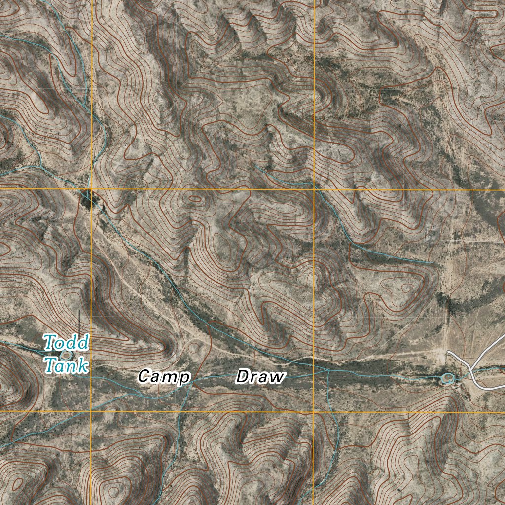 Barn Draw, NM (2010, 24000-Scale) Map by United States Geological ...