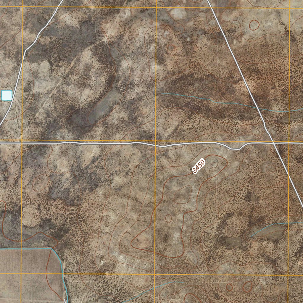 Dexter East, NM (2010, 24000-Scale) Map by United States Geological ...