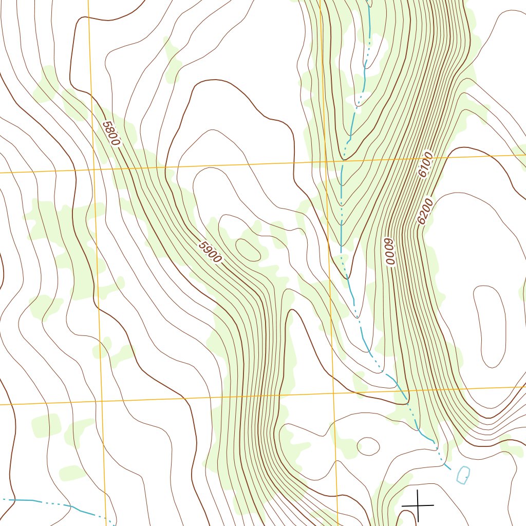 Crooks Meadow, NV-CA (2011, 24000-Scale) Map by United States ...