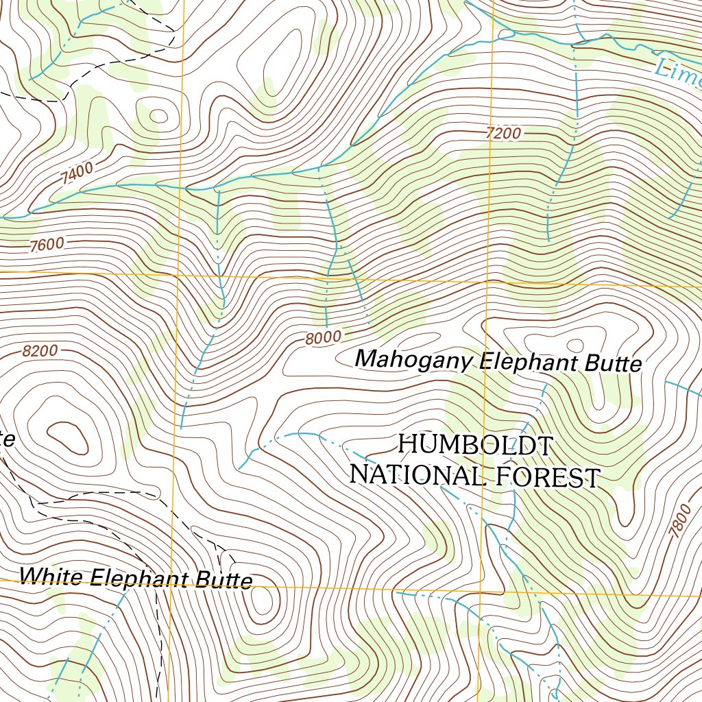 Elk Mountain, NV-ID (2012, 24000-Scale) Map by United States Geological ...