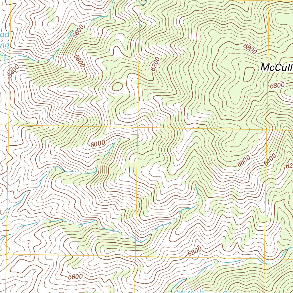 Mccullough Mountain, NV (2012, 24000-Scale) Map by United States ...