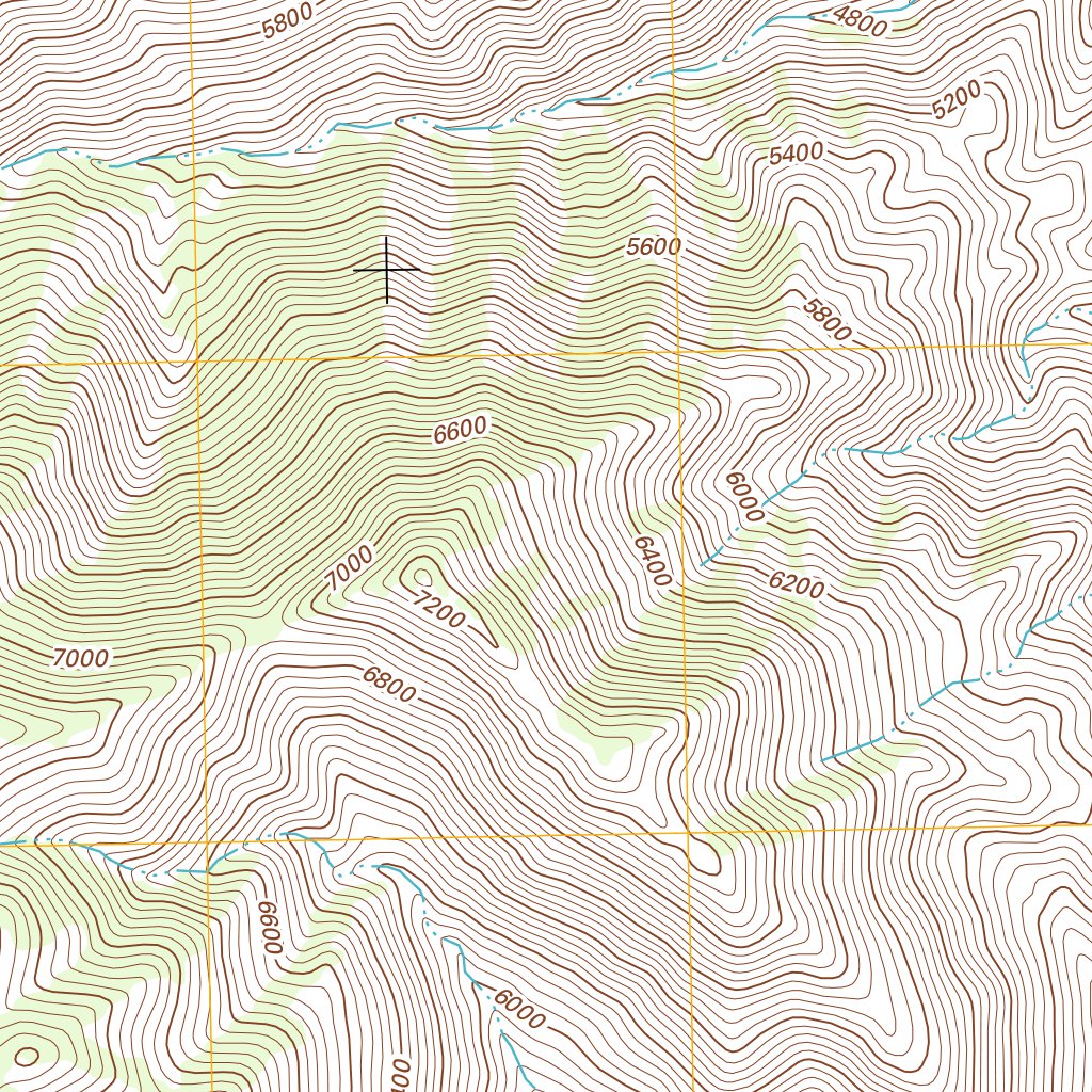 Reese River Canyon, NV (2011, 24000-Scale) Map by United States ...