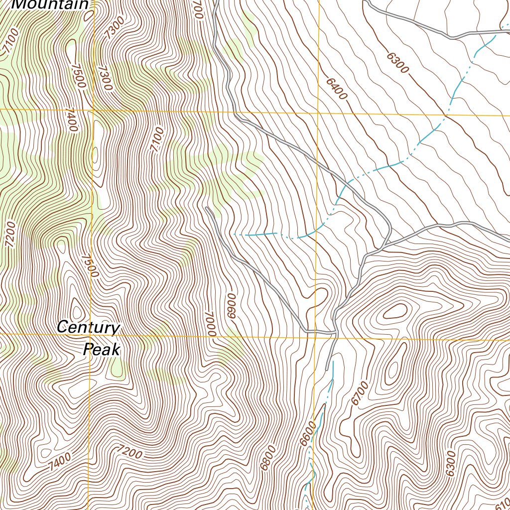 Silverado Mountain, NV (2012, 24000-Scale) Map by United States ...