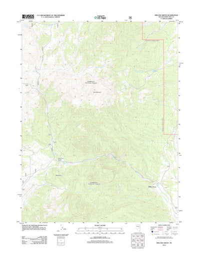Willow Grove, NV (2012, 24000-Scale) Map by United States Geological ...