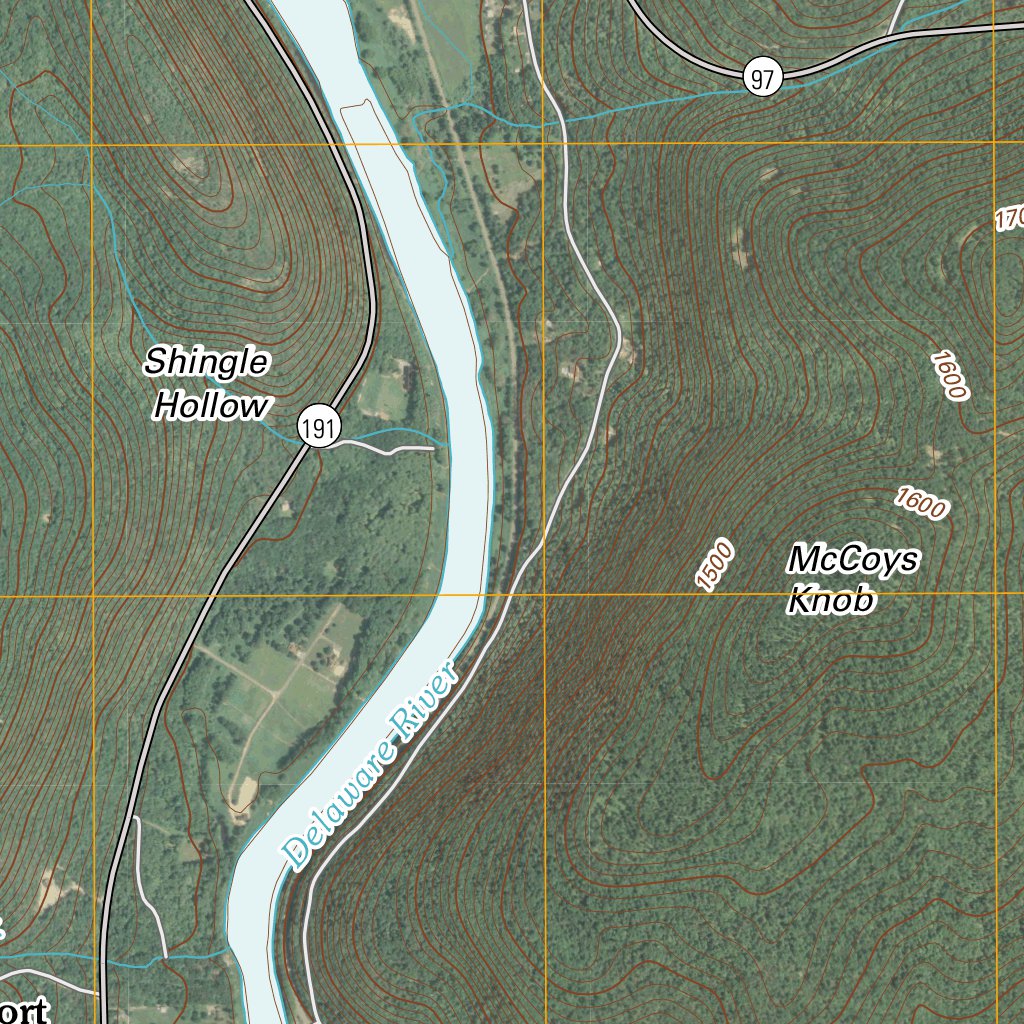 Hancock, NY-PA (2010, 24000-Scale) Map by United States Geological ...