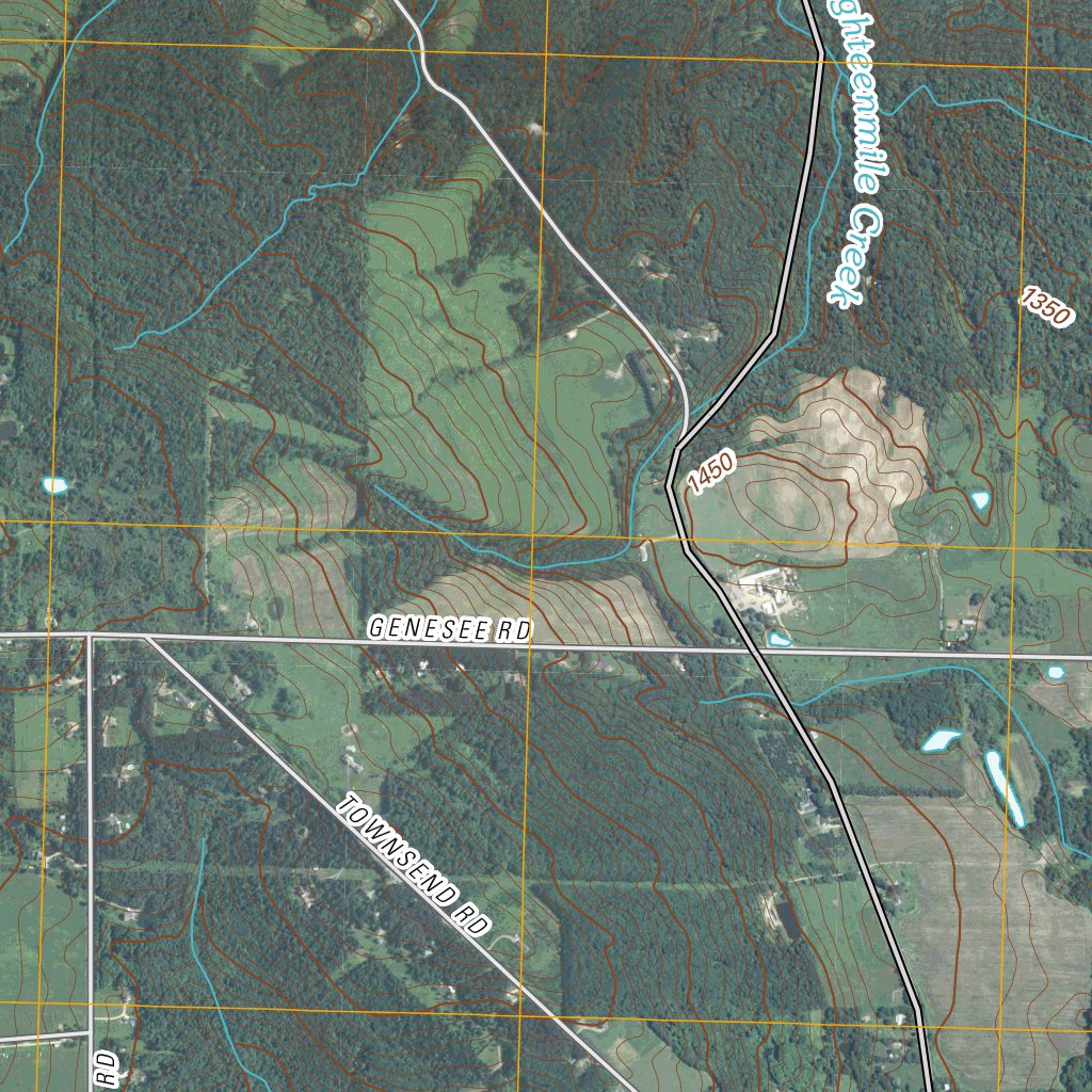 Springville, NY (2010, 24000-Scale) Map by United States Geological ...
