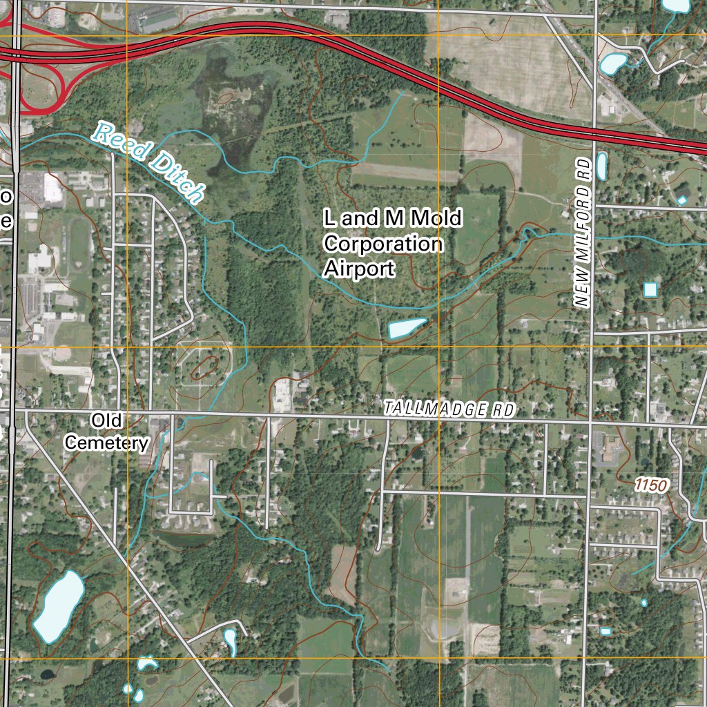 Atwater, OH (2010, 24000-Scale) Map by United States Geological Survey ...