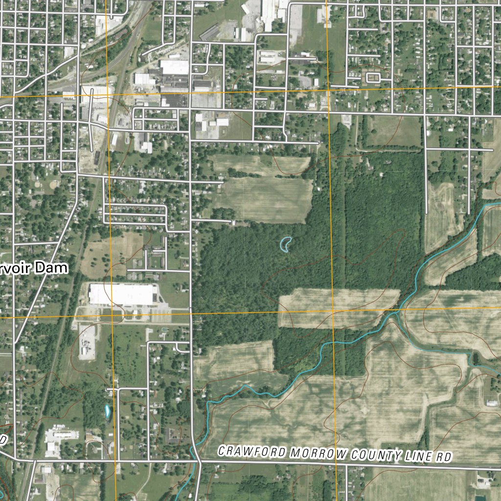 Galion, OH (2010, 24000-Scale) Map by United States Geological Survey ...