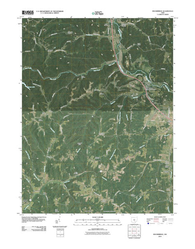 Rockbridge, OH (2010, 24000-Scale) Map by United States Geological ...